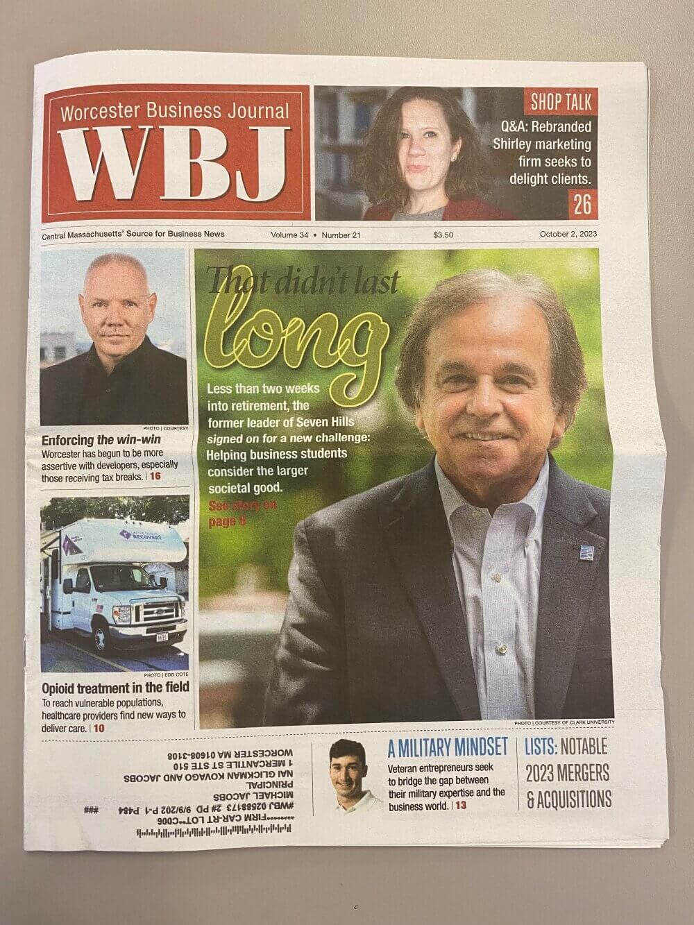 "Enforcing the win-win: Worcester's assertive moves are less likely to ...